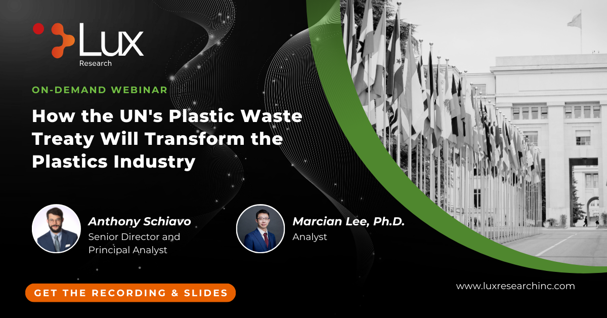 How the UN's Plastic Waste Treaty Will Transform the Plastics Industry ...