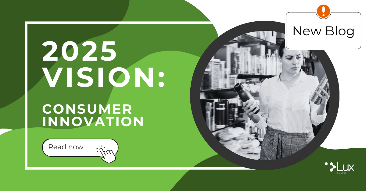 Consumer Innovation 2025: Realign and integrate technologies to focus ...