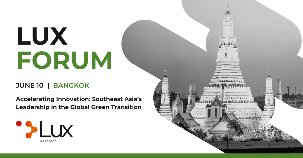LUX FORUM BANGKOKAccelerating Innovation: Southeast Asia’s Leadership ...