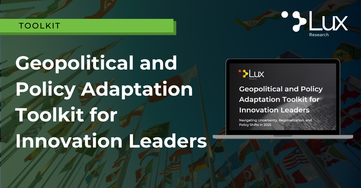 Geopolitical and Policy Adaptation Toolkit for Innovation Leaders - Lux ...