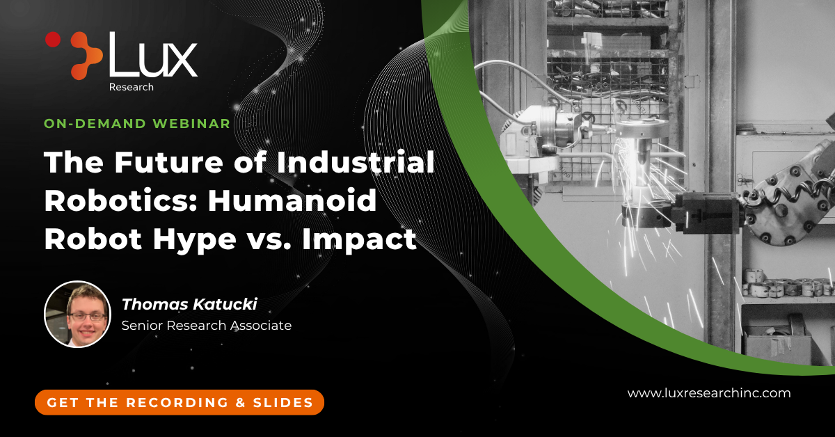 The Future of Industrial Robotics: Humanoid Robot Hype vs. Impact - Lux ...