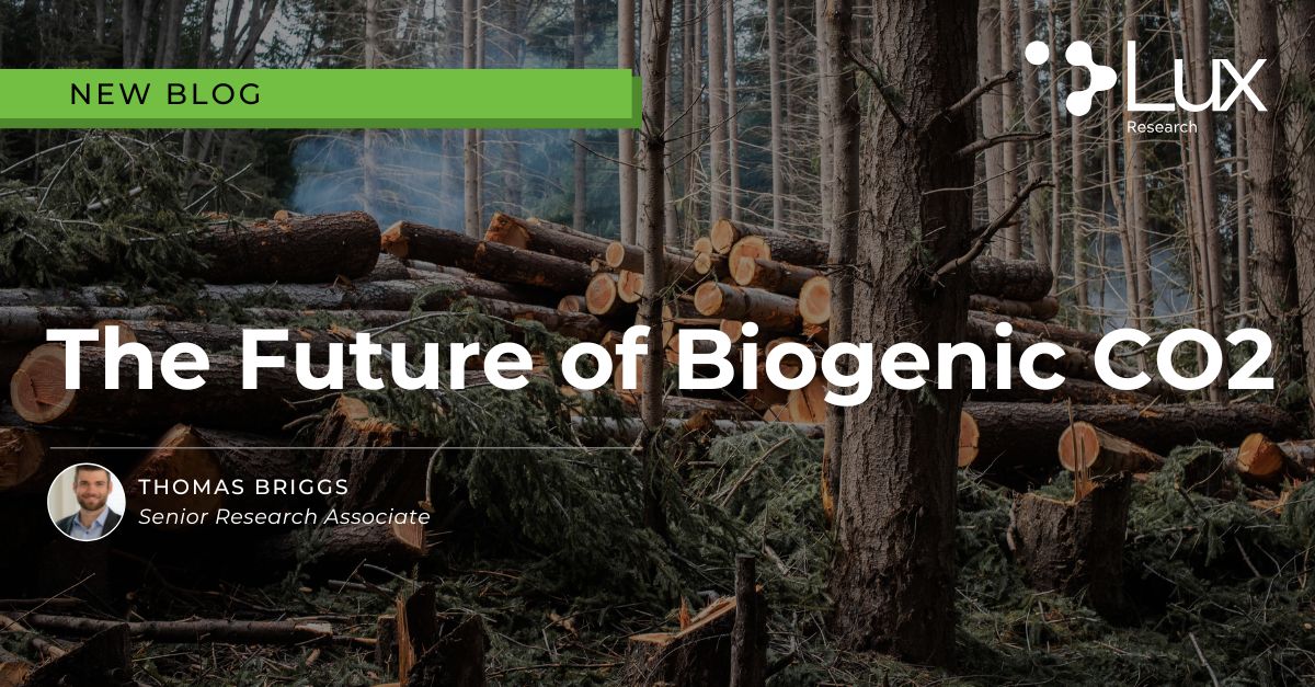 The Future of Biogenic CO2 - Lux Research