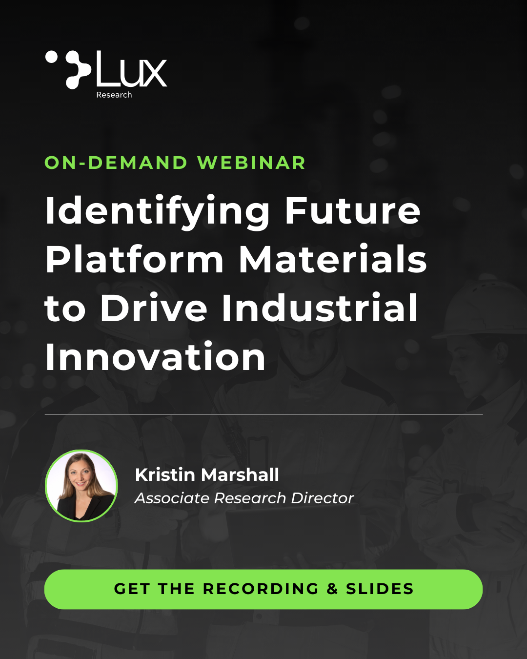 Identifying Future Platform Materials to Drive Industrial Innovation ...