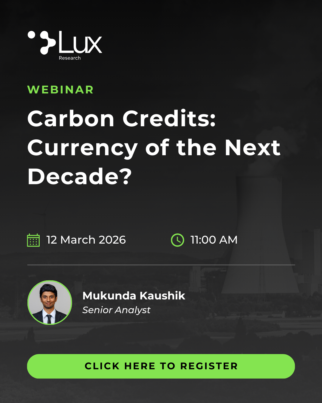 Carbon Credits: Currency of the Next Decade? - Lux Research
