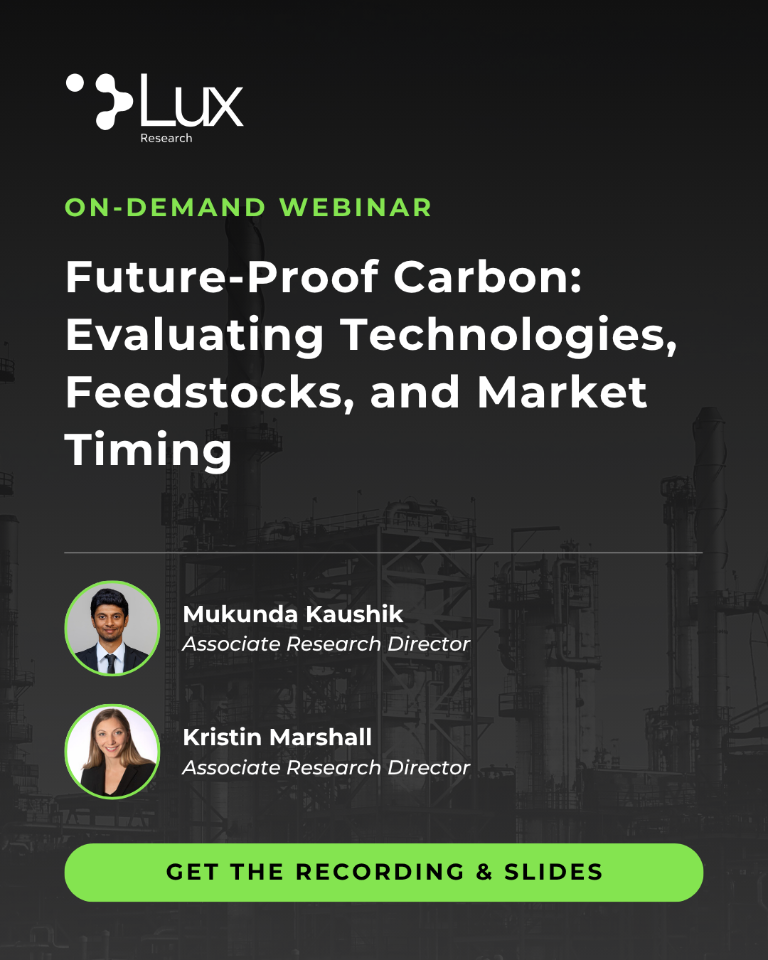 Future-Proof Carbon: Evaluating Technologies, Feedstocks, and Market ...