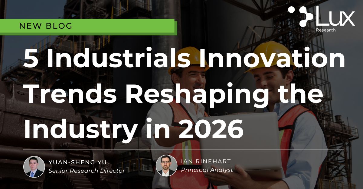 5 Industrials Innovation Trends Reshaping the Industry in 2026 - Lux ...